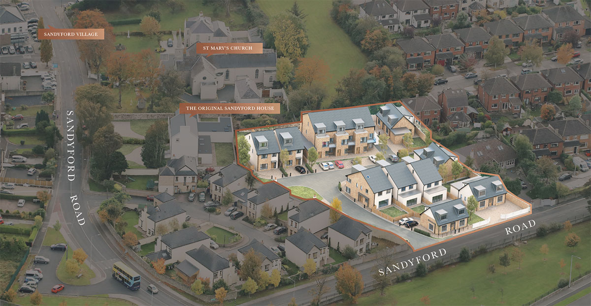 Sandyford Green, Sandyford Village - TurkingtonRock